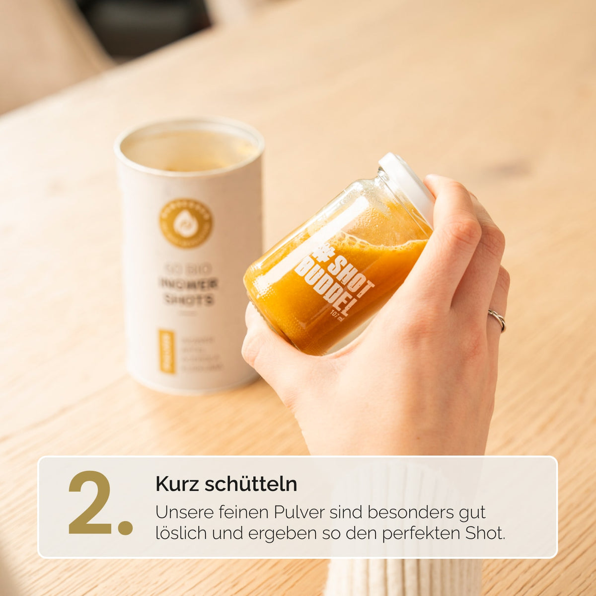 Bio Ingwer Shots von Hansegrün - Ingwer Shots einfach selbermachen 🔥