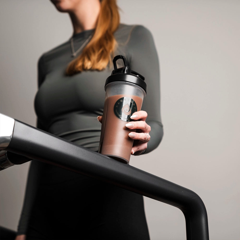 PROTEIN SHAKER TRANSPARENT 600 ML